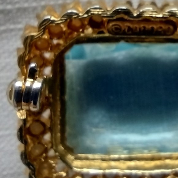 Cadoro, signed | Jewelry | Rare Cadora Aquamarinecolored Stone With ...